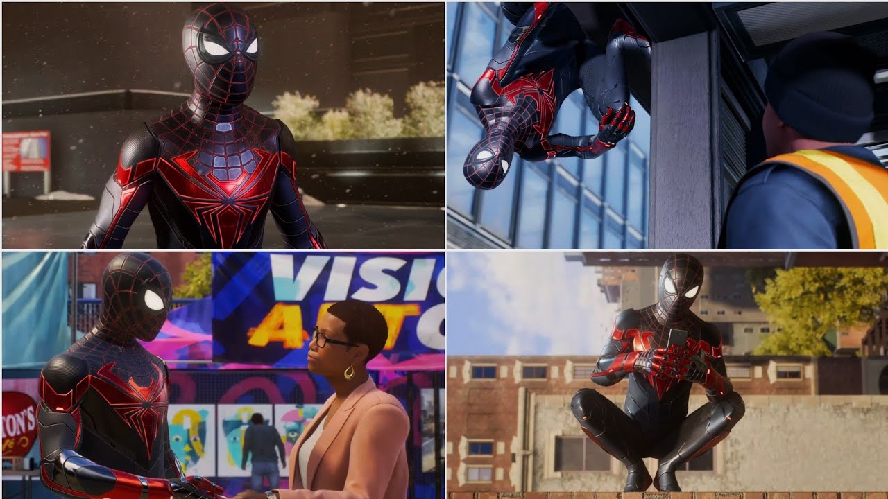 Missions With The Advanced Tech Suit In Marvel's Spider-Man Miles ...