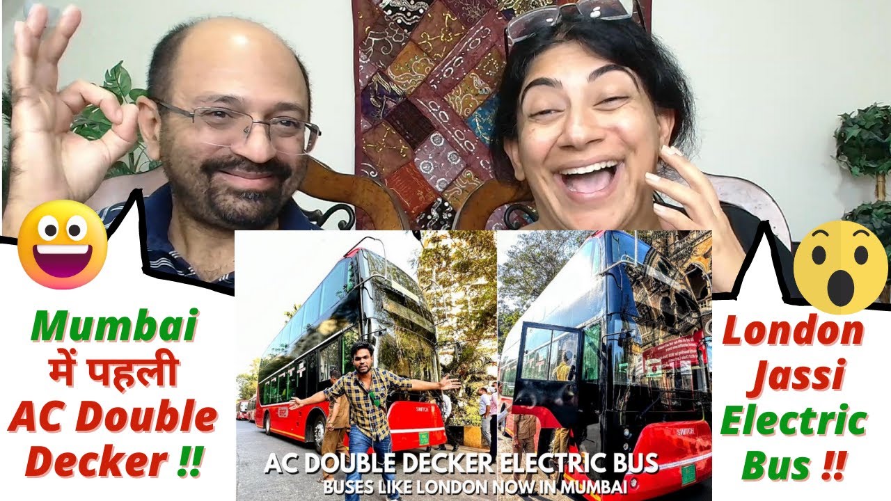 INDIA'S FIRST AC DOUBLE DECKER ELECTRIC BUS IN MUMBAI 😲 | BEST ...
