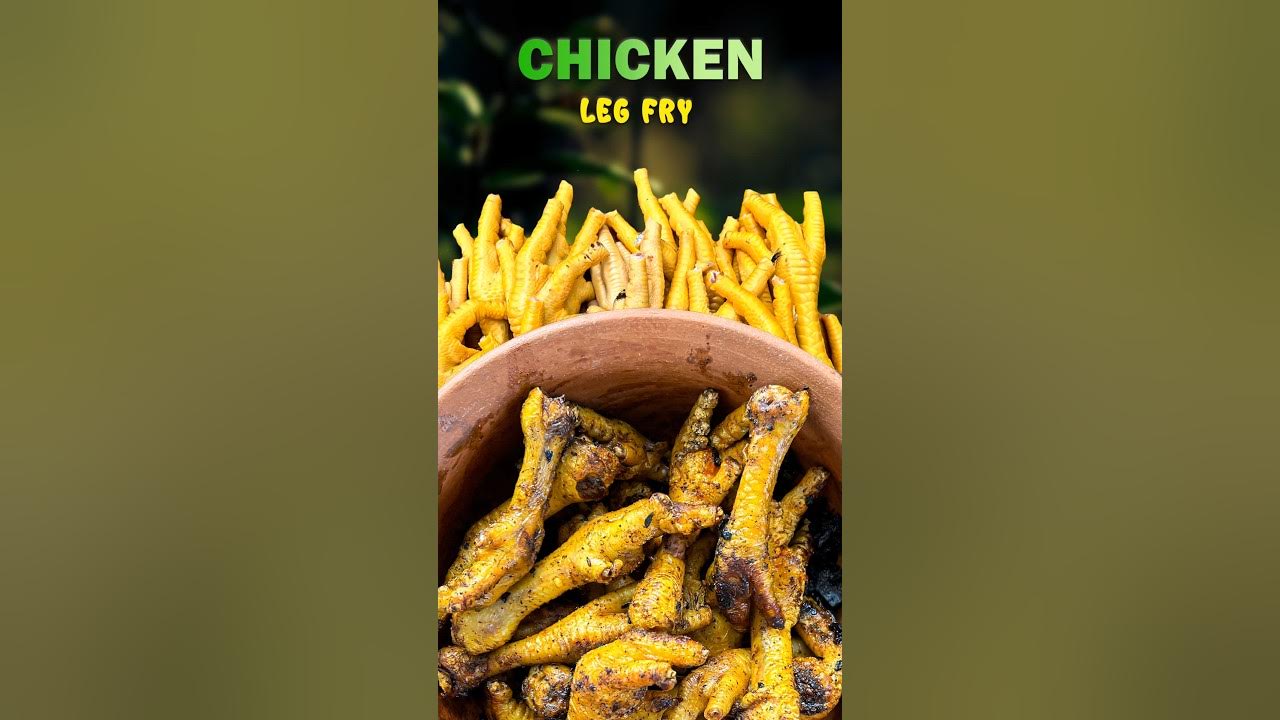 EXOTIC FRIED CHICKEN LEGS 🐔🐔🐔 | ASMR COOKING - YouTube