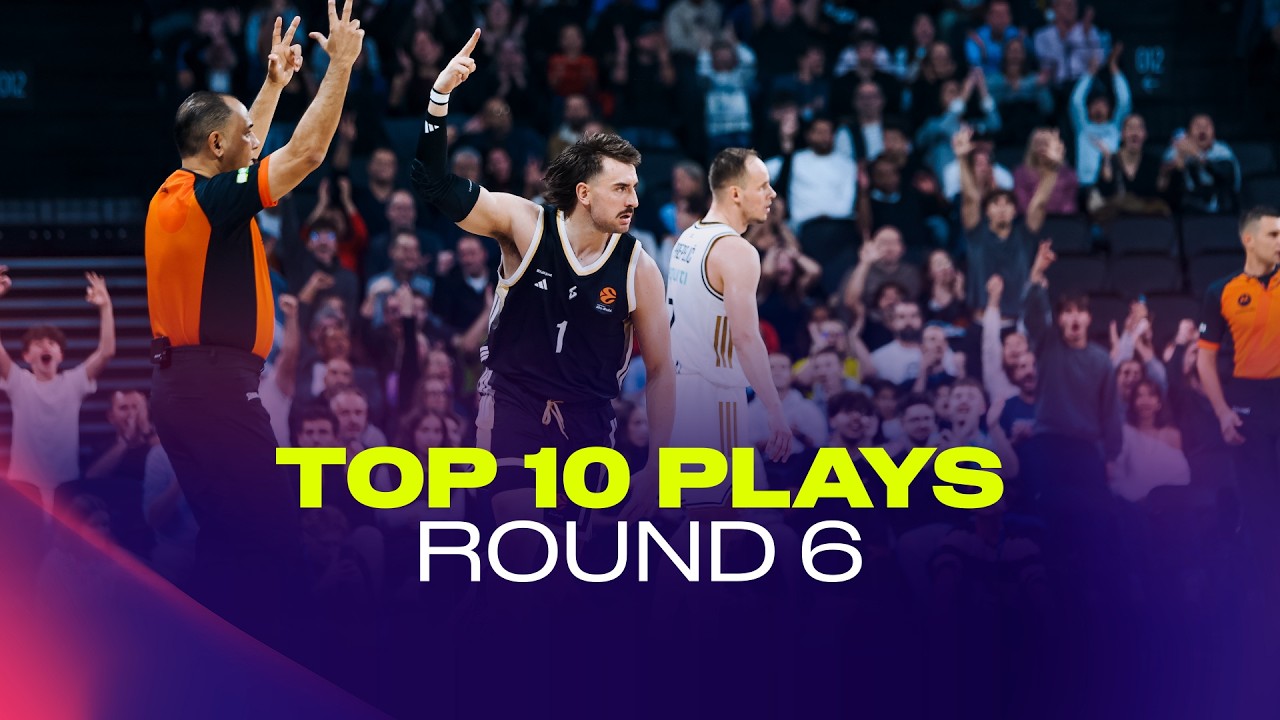 TOP 10 Plays | EXCEPTIONAL MOMENTS | RS Round 6 | EUROLEAGUE BASKETBALL ...