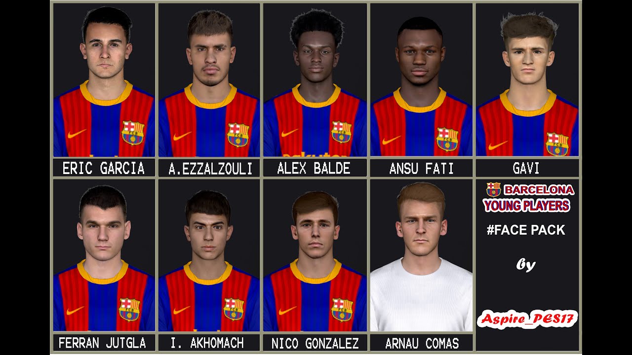 [Download] Facepack Young Players Barcelona - YouTube