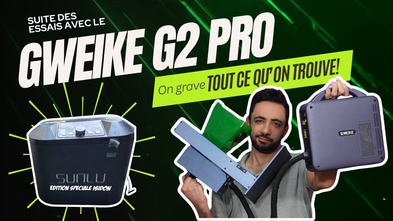 On GRAVE TOUT CE QU'ON TROUVE ! GWEIKE FIBRE G2 PRO 30W - Partie 2 ...