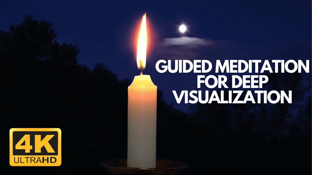 Candle Relaxation Through Guided Meditation for Deep Visualization - YouTube