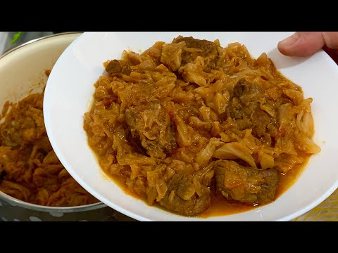 🥰 Gjella më e Pëlqyer e kësaj Sezone - Mish me Lakër !! 💕 RECETA E VJETËR !!! ❤️