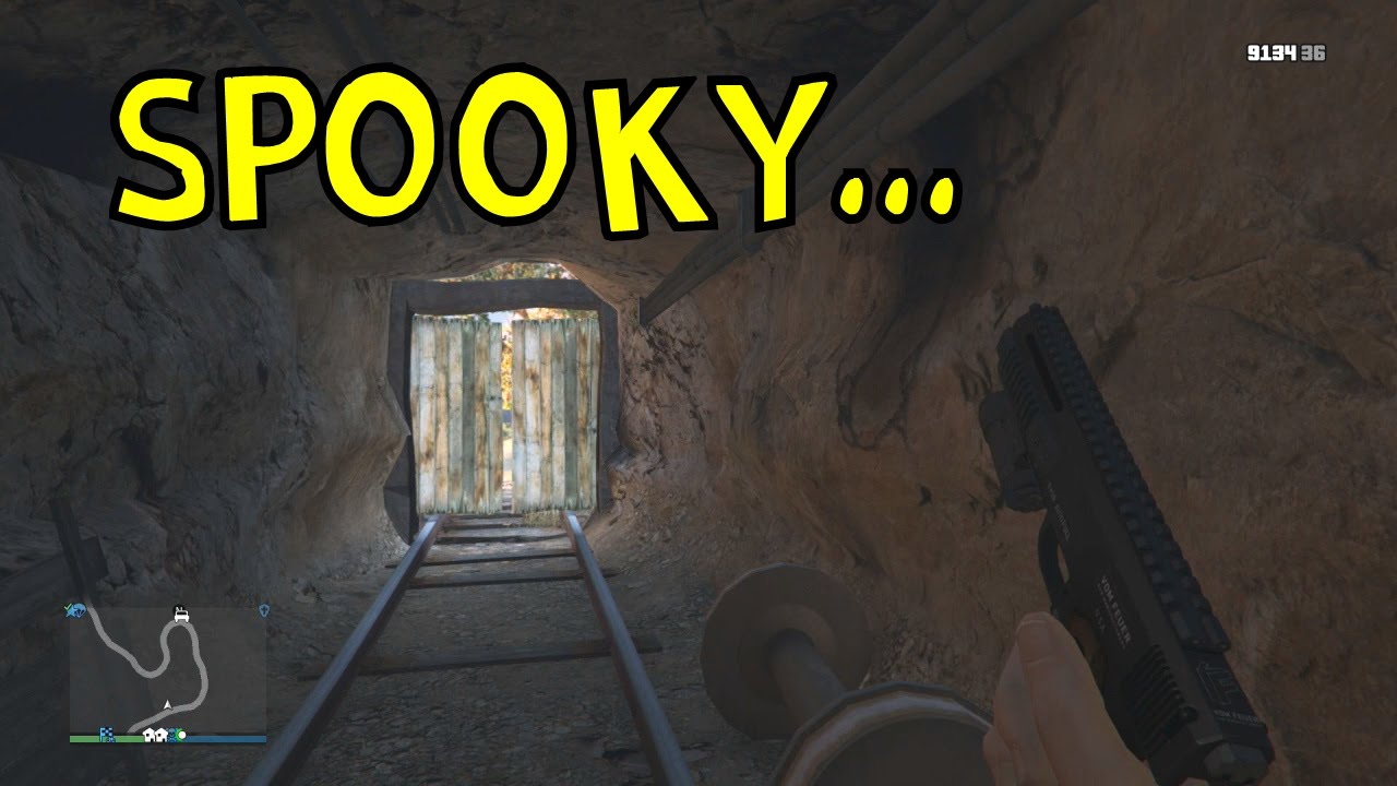 GTA Online: Exploring The Abandoned Mineshaft! (Xbox One GTA Online ...