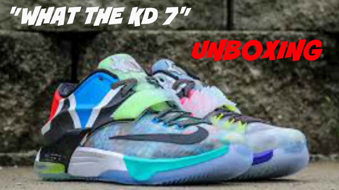 "What the KD 7" Unboxing + Review! | WTKD7 | - YouTube