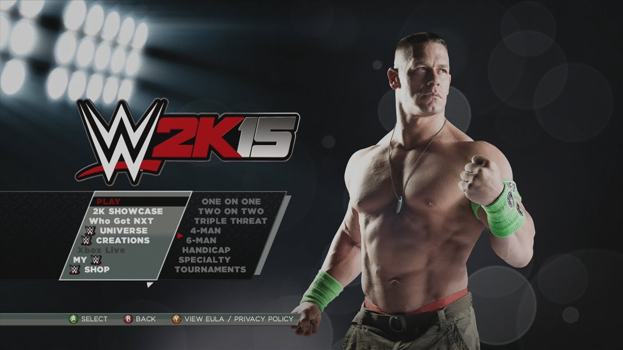 WWE 2K15 Main Menu, Roster (Superstars & Divas), Arenas & Game Modes ...