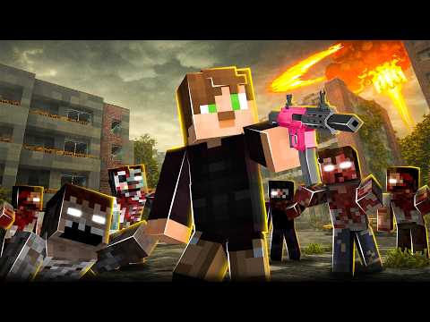 Zombi Şehrinde 100 Gün! Hayatta Kalabilir miyiz? - Bölüm 2 - Minecraft