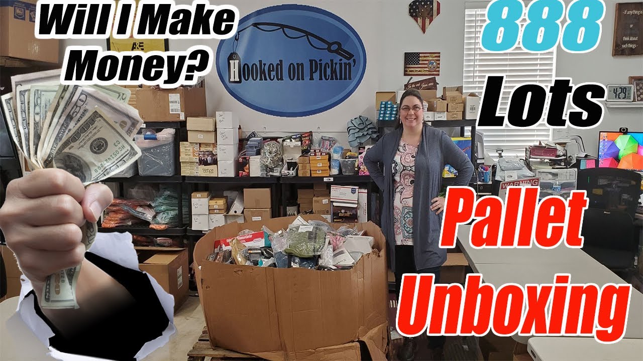 Unboxing a Pallet of 888 Lots Liquidation - Box Damage - Will I be able ...