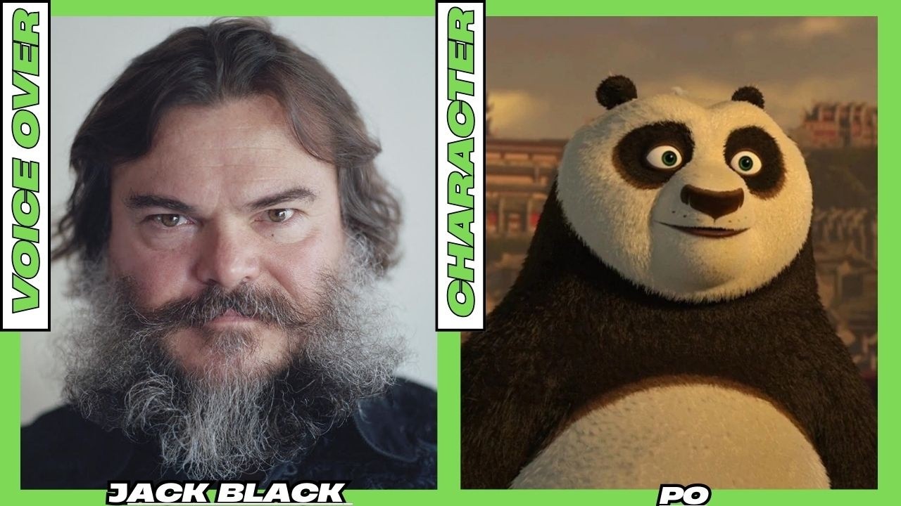 COMPARISON VOICE OVER AND CAST KUNGFU PANDA 4 - YouTube
