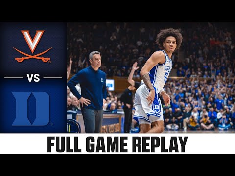 Virginia vs. Duke Full Game Replay | 2023-24 ACC Men's Basketball