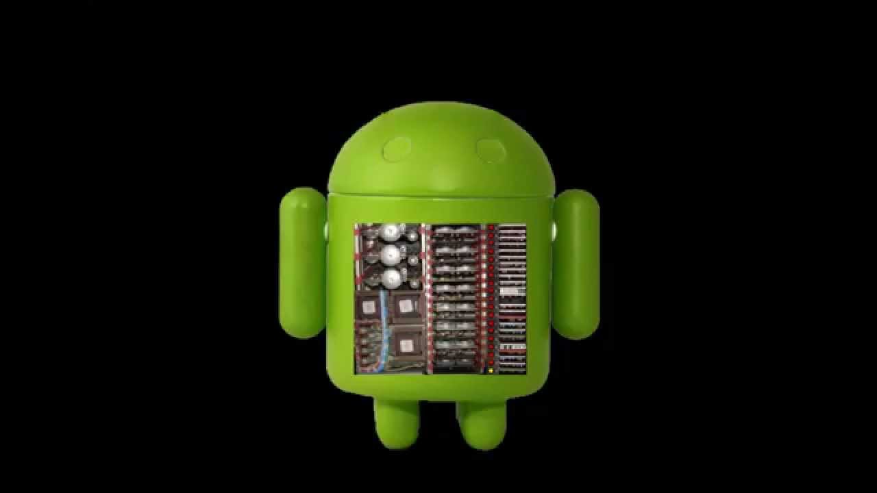 Android Boot Animation - andy boots up - YouTube