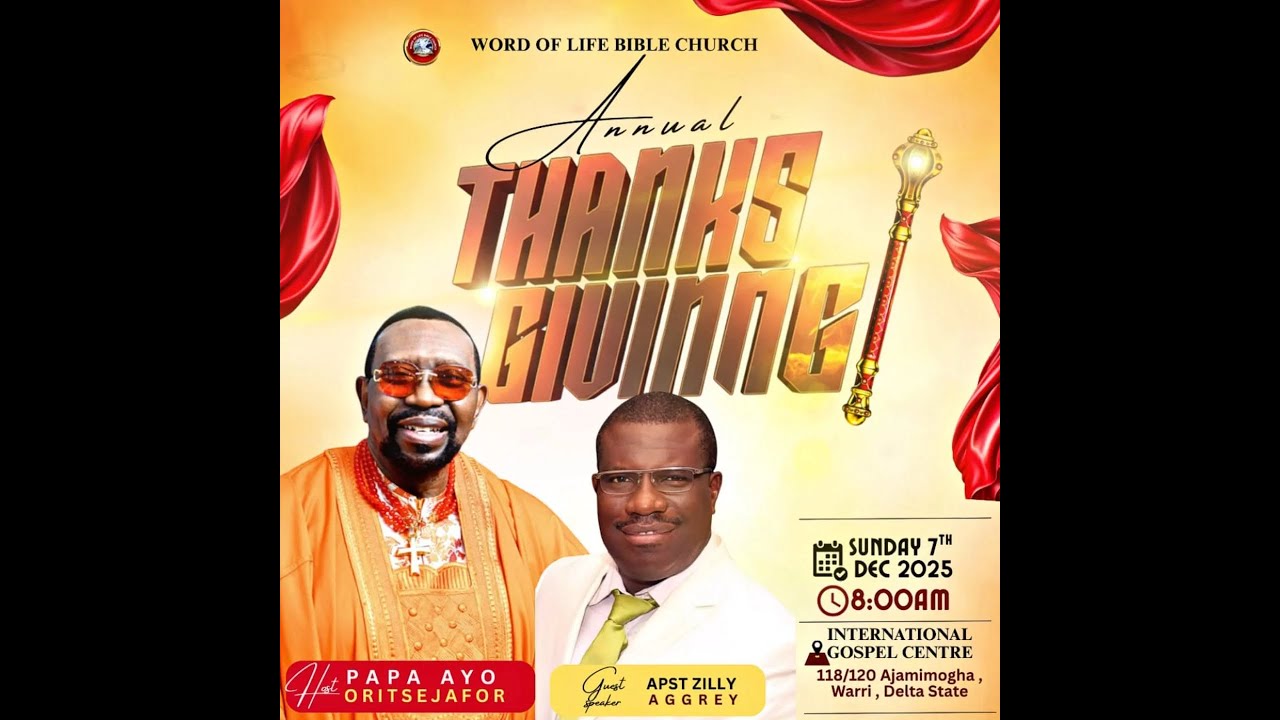 SUNDAY SERVICE WITH APOSTLE ZILLY AGGREY 07.12.2025 - YouTube