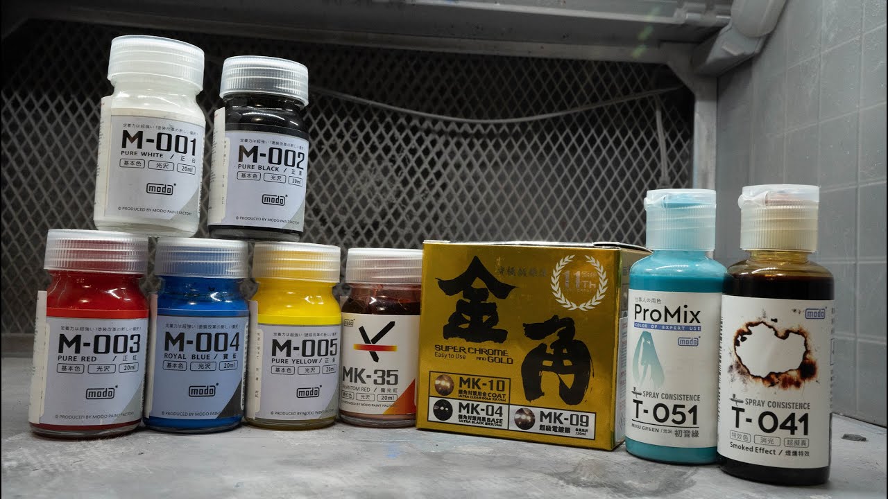 Robot Kai's Modo Paints | Paint Review - YouTube