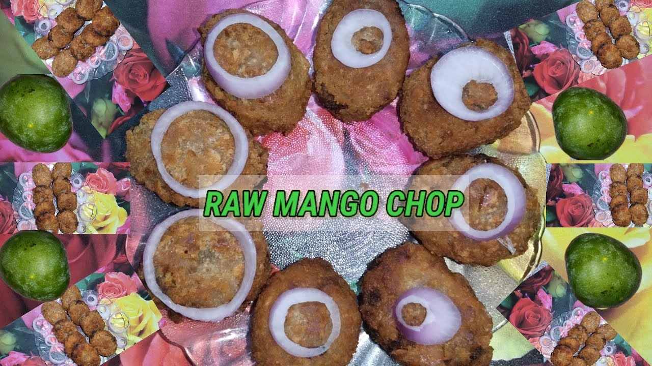 Raw Mango Chop | Easy Snacks For Evining | Sonu kitchen - YouTube