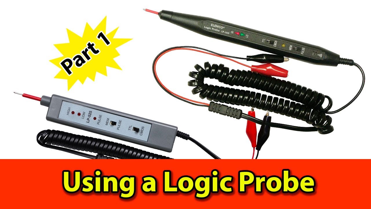 Using A Logic Probe Part 1 YouTube Using A Logic Probe Part 1 YouTube