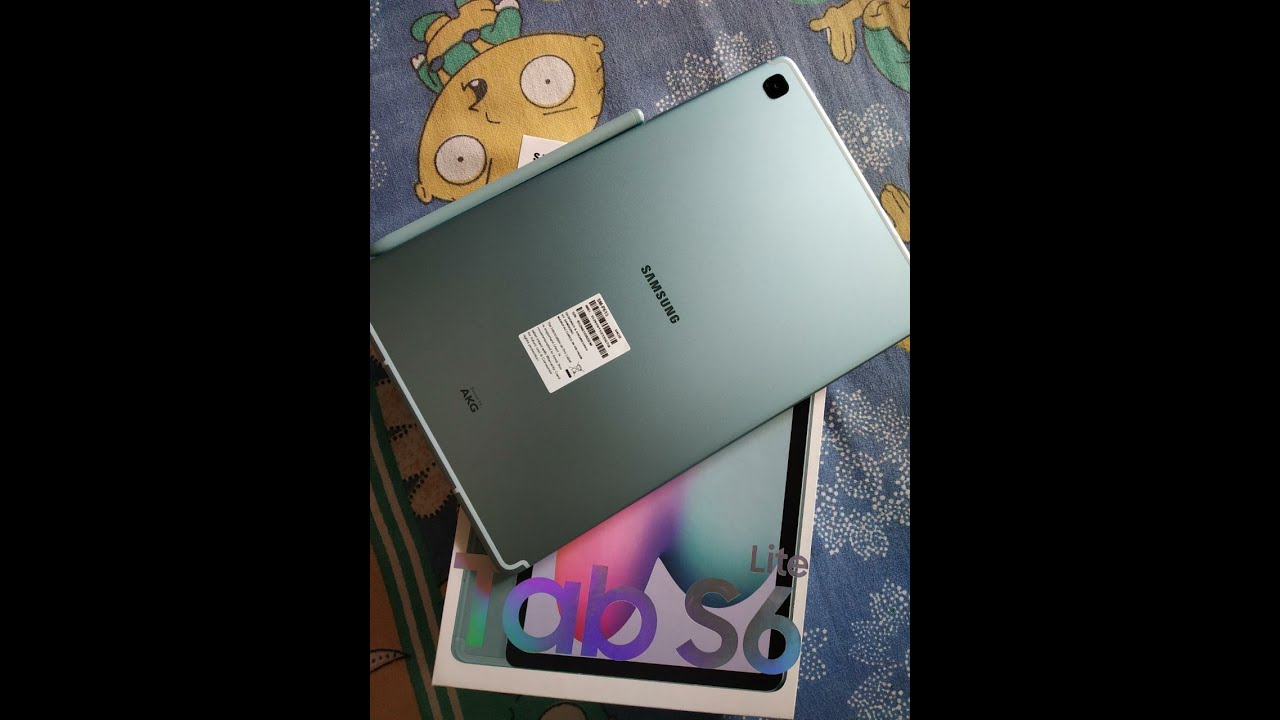 Samsung Galaxy Tab S6 Lite (Blue) Unboxing - YouTube