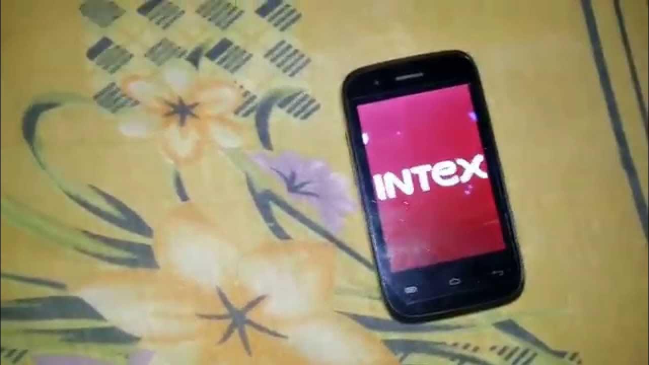 Intex cloud X5 Hard Reset - YouTube