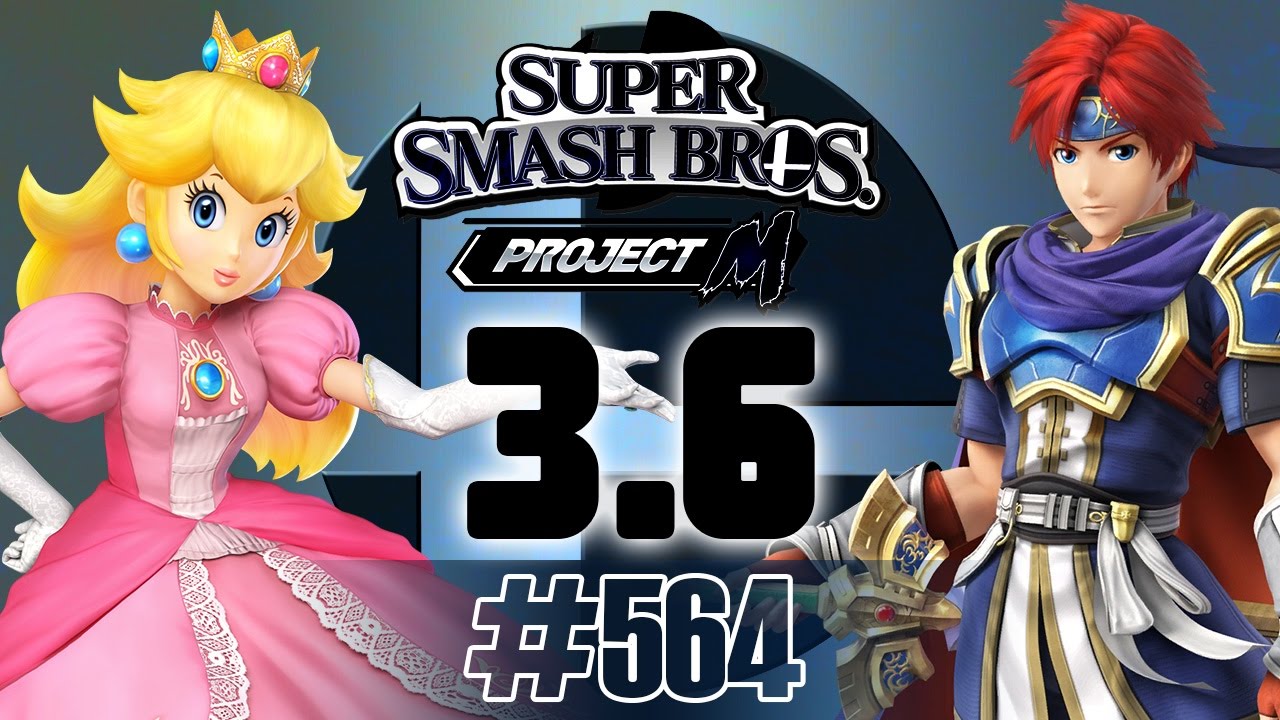 Super Smash Bros: Project M [3.6] Peach Vs Roy | #564 - YouTube