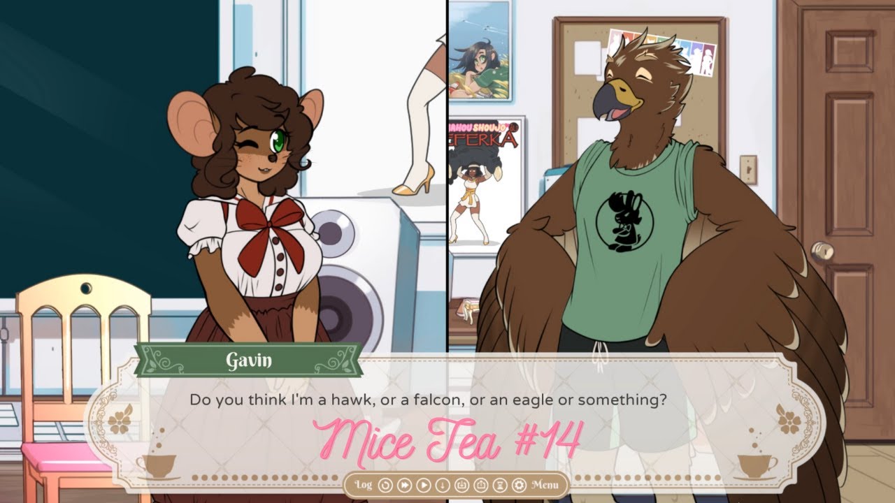 A Bird and His Prey?- Mice Tea #14 - YouTube