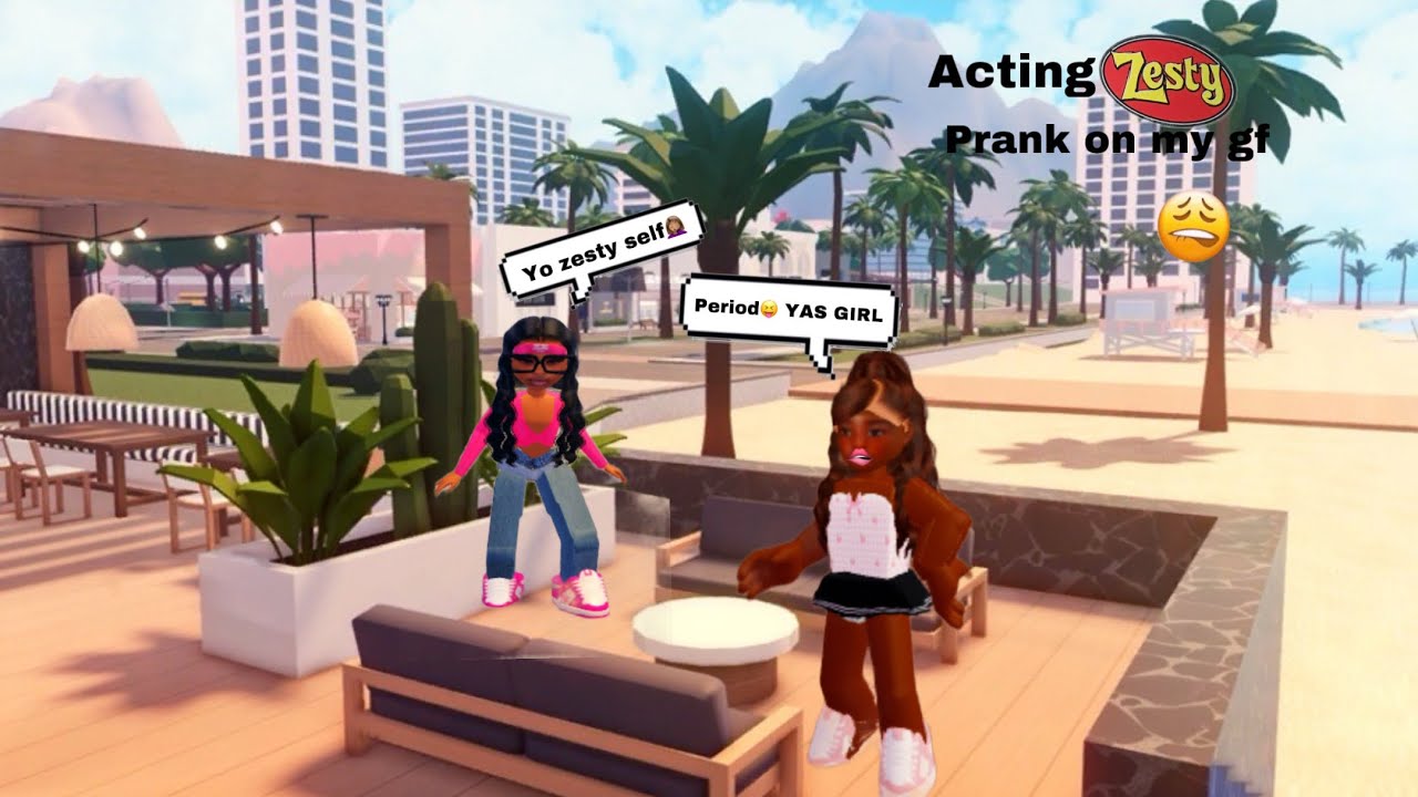 Acting Zesty Prank on my gf *She drove off!?* |Berry Avenue| Roblox Rp ...