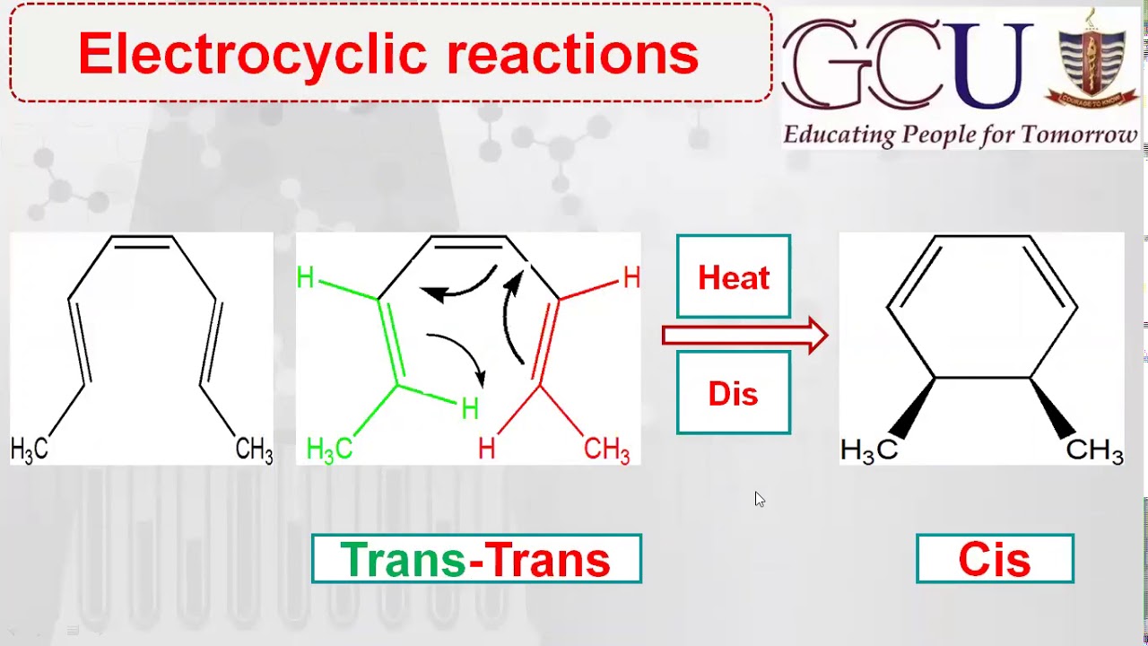 Pericyclic reaction-4 || Electrocyclic reactions || Thermal ...