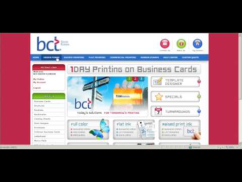 How to Price a Thermography Business Card on BCT South Florida's ...