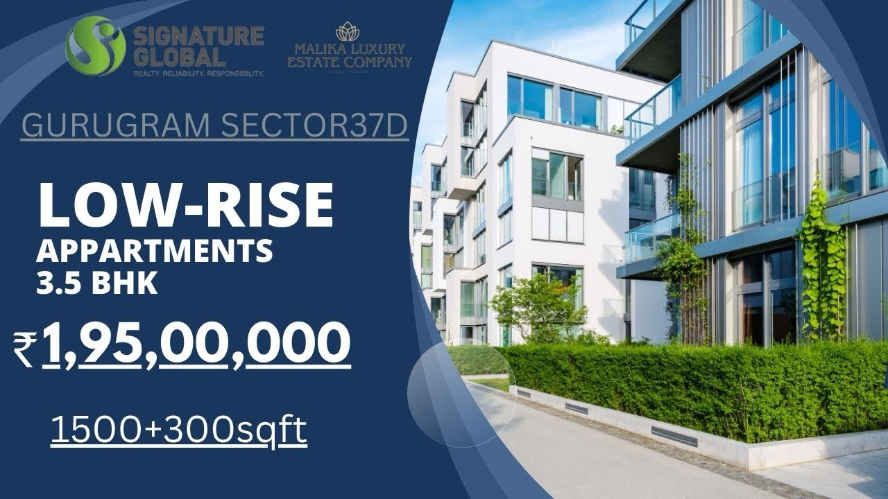 Signature Global City 37D 🚪 3BHK Independent Floor(Sample Flat) Ready ...