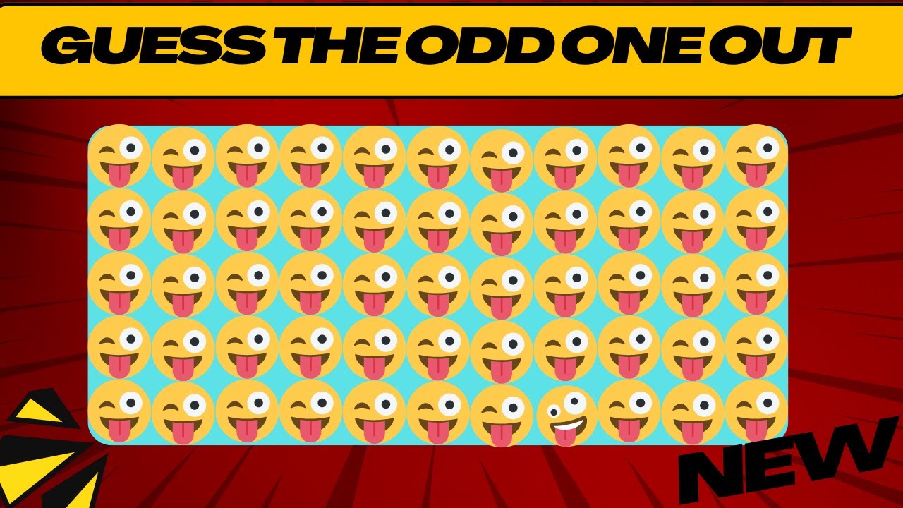 GUESS THE ODD ONE OUT 2024 | FIND THE ODD ONE OUT 2024 |FIND THE ...