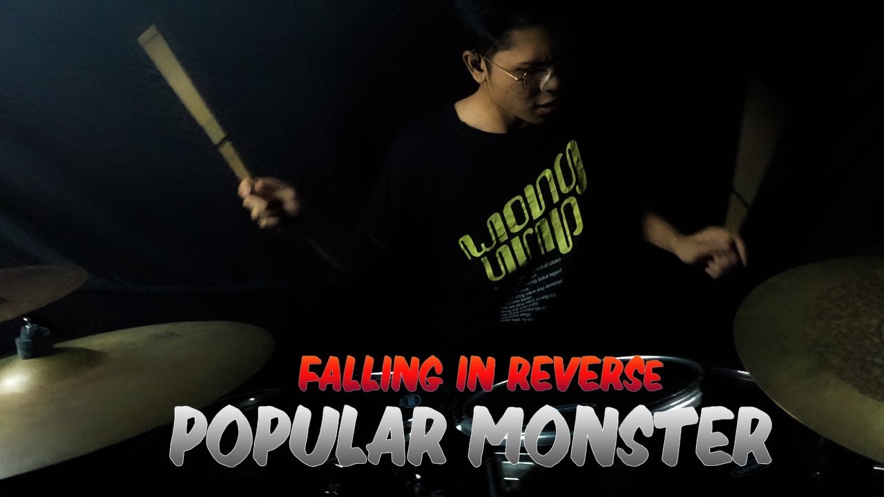 Falling In Reverse - Popular Monster (Drum Cover) - YouTube