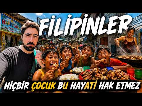 FİLİPİNLER'in Film Gibi Tehlikeli Mahallesi l Bu Yediklerini Dünya’da Kimse Yemiyor (Manila) -🇵🇭 2