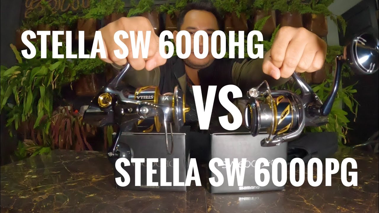 REVIEW SHIMANO STELLA SW 6000HG/6000PG, REEL TERBAIK IDAMAN PEMANCING ...