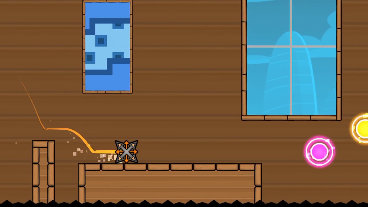 Sticks and Stones. Geometry Dash. - YouTube