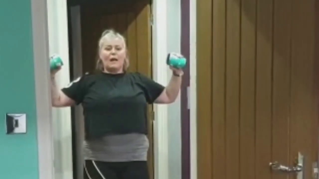 5 minute month - posture workout with Debbie - YouTube
