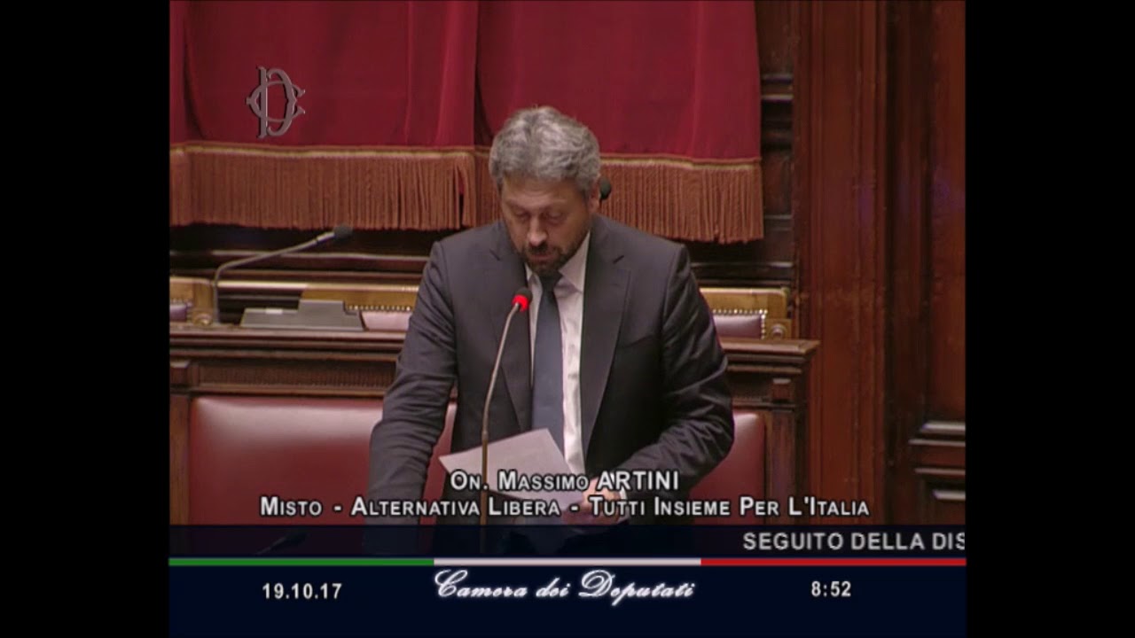 Massimo Artini - 19 ottobre 2017 - Cannabis a uso terapeutico - YouTube
