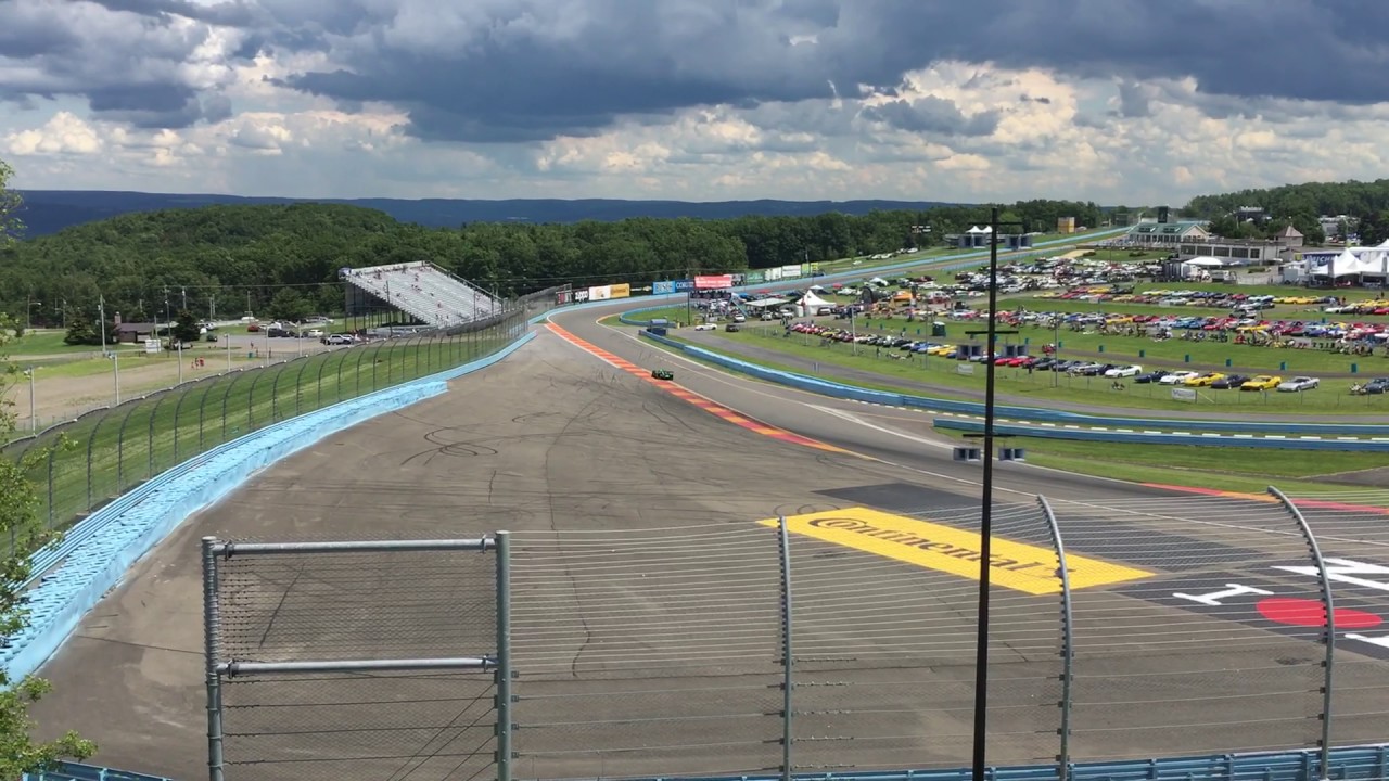 2017 IMSA turn 1 from Watkins Glen - YouTube