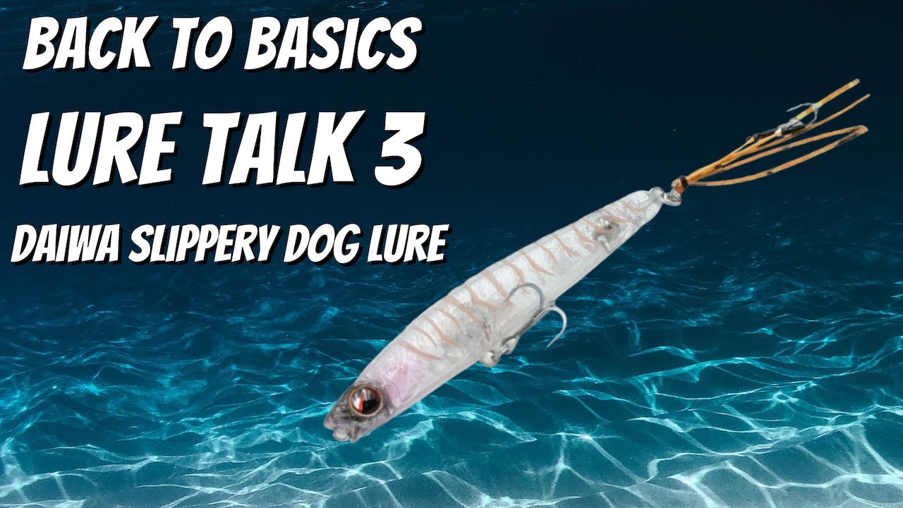 Daiwa SLIPPERY DOG lure for Whiting. - YouTube