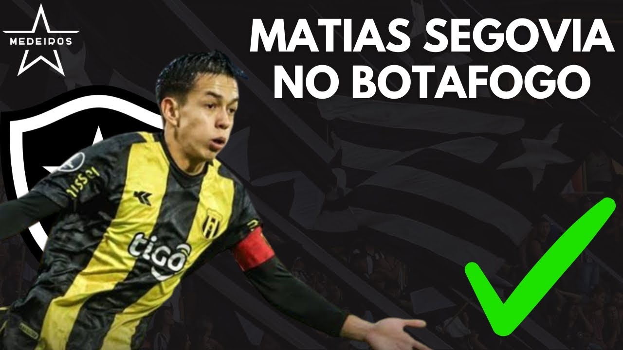 BOTAFOGO ACERTA COM PROMESSA PARAGUAIA | MATIAS SEGOVIA - YouTube