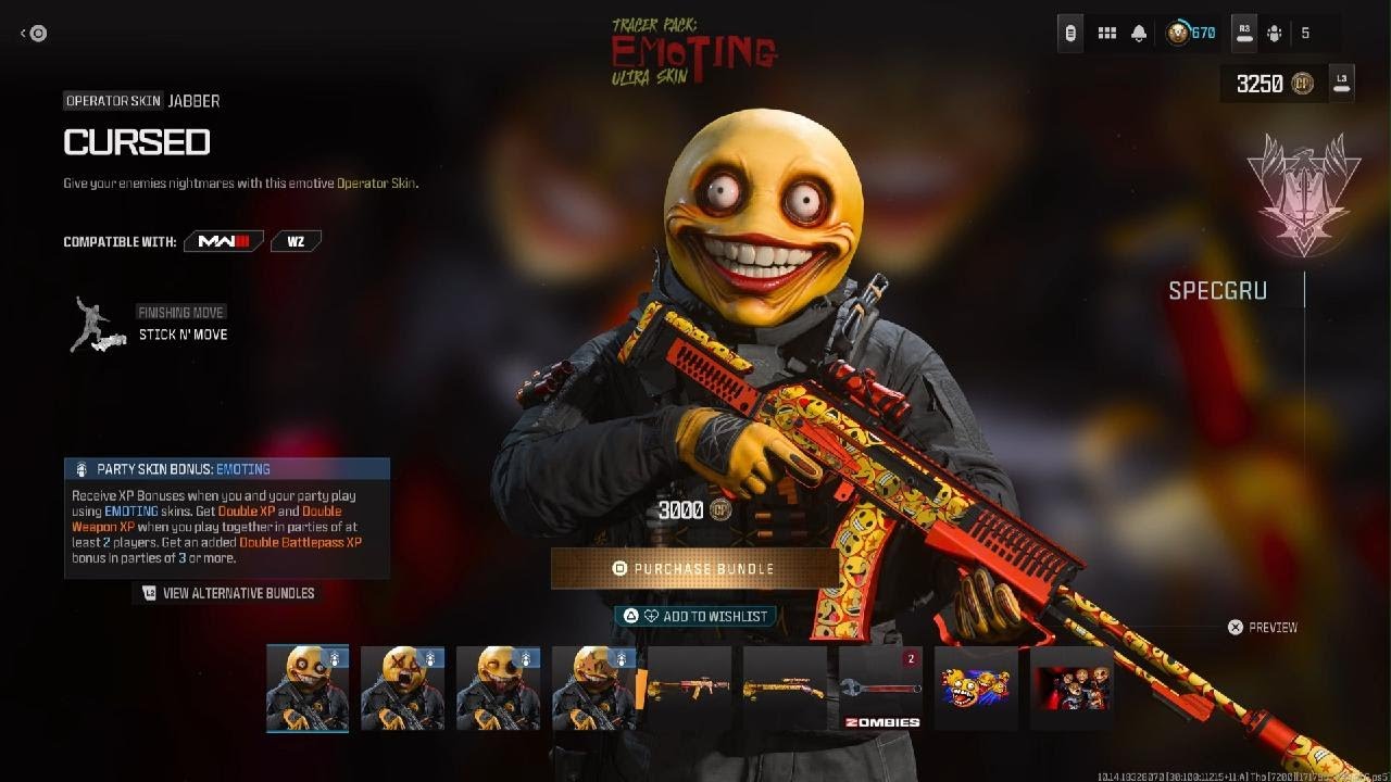 Emoting Bundle} MWIII - YouTube