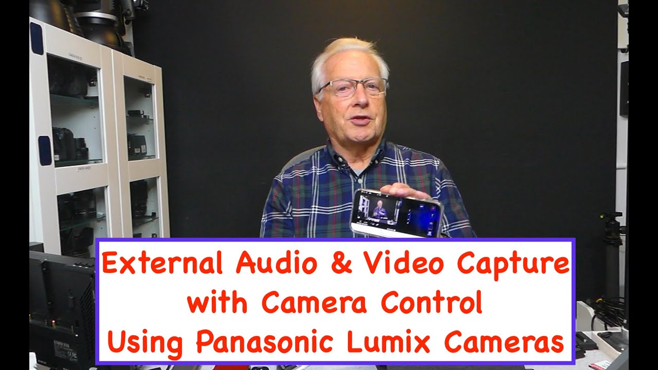 External Audio and Video Recording with Camera control on Panasonic ...