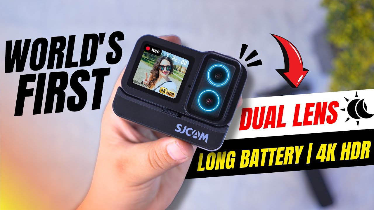🔥 World’s First Dual-Lens Action Camera – SJCAM SJ20 Unboxing & Full ...