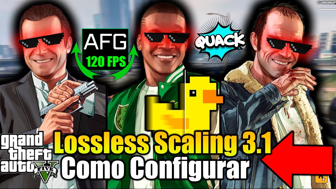 Lossless Scaling 3.1 AFG: GTA V ENHANCED – Configurar e Testar # ...
