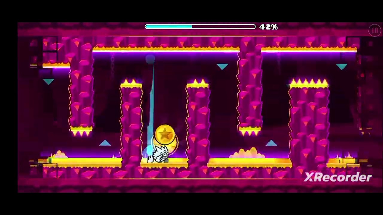 Me pasó Fingerdash con los iconos de guitar [Geometry dash] - YouTube
