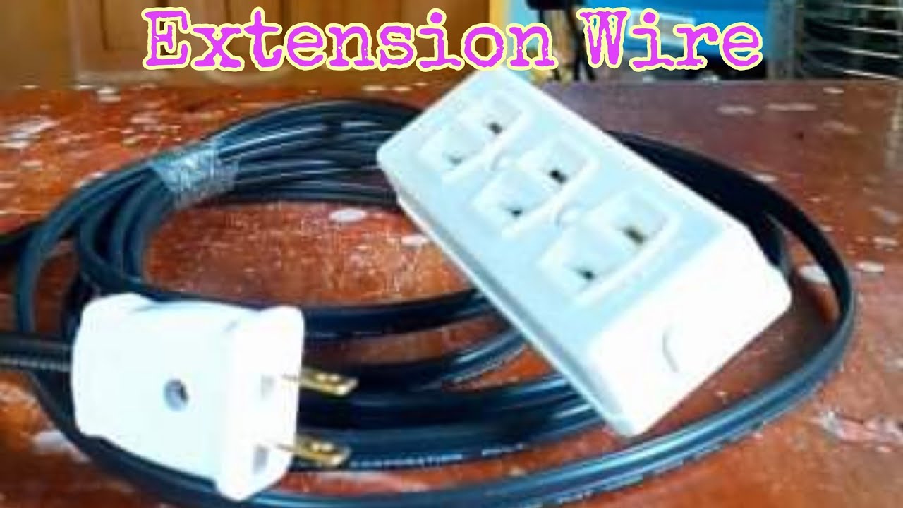 Extension Wire Assemble Demo - YouTube