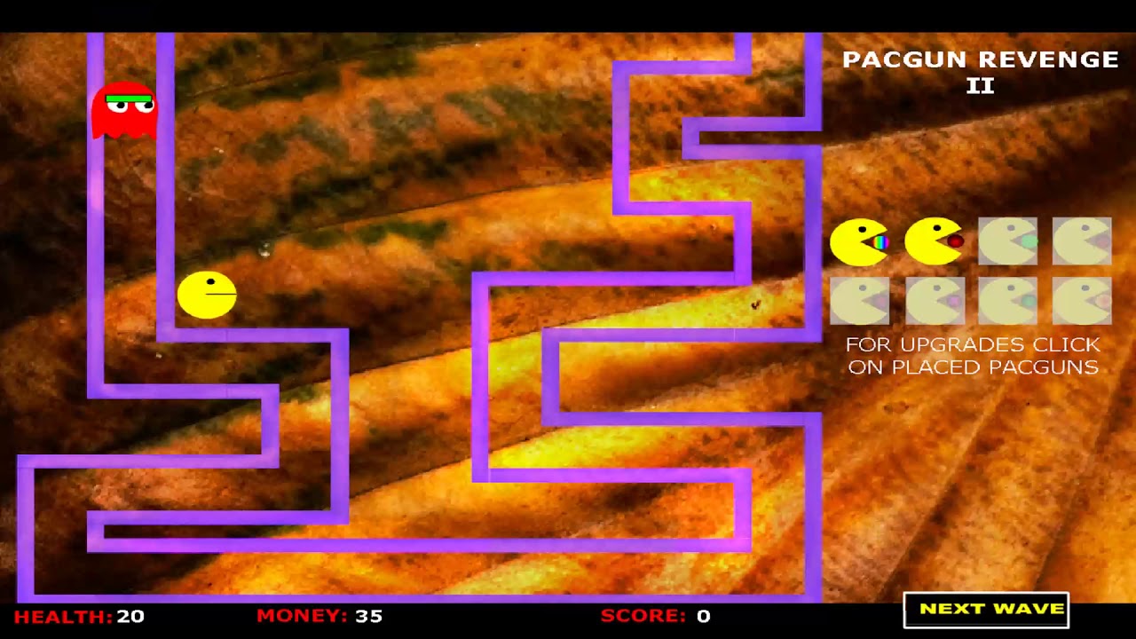 PACGUN REVENGE II TOWER DEFENSE PAC GUN VIDEO 1 ONLINE PAC MAN FROM ...