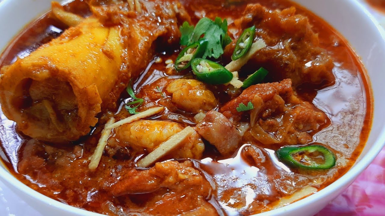 Lucknow special Nahari/Nihari recipe | नल्ली निहारी | Special Nahari ...