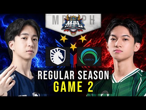 TEAM LIQUID PH vs OMEGA ESPORTS 🔥 GAME 22 | MPL PH SEASON 18 | REGULAR SEASON