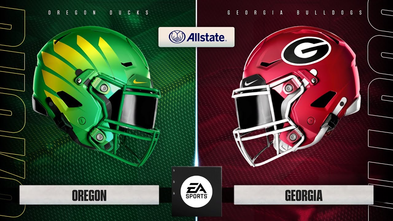 OREGON DUCKS VS. GEORGIA BULLDOGS - YouTube
