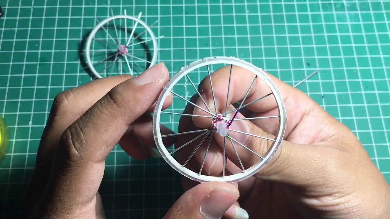 How to make wheelset mini bike MTB | part 1 - YouTube