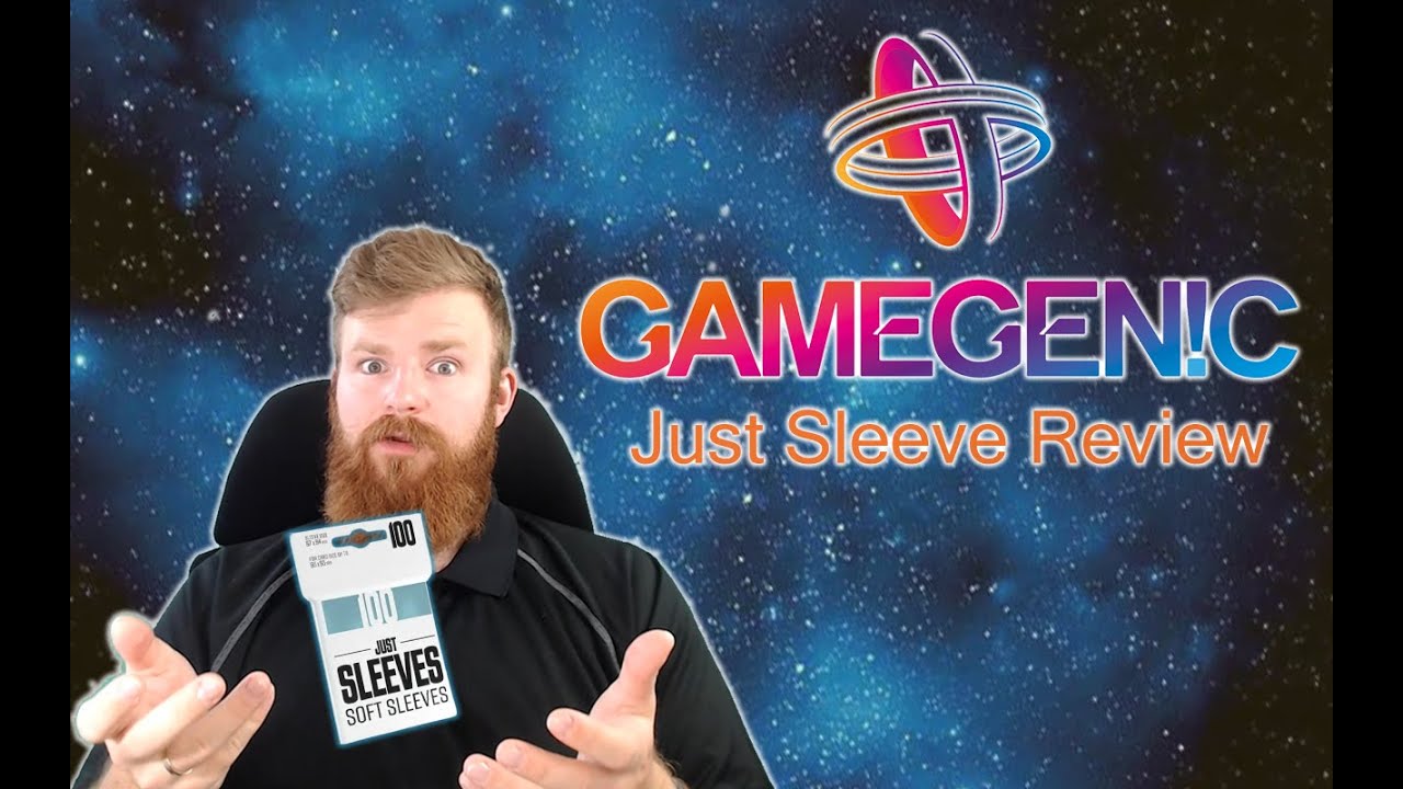 The Best Sleeves Series | Gamegenic Soft Just Sleeves Review - YouTube